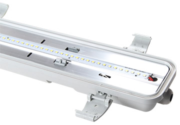 IP65 T8 LED Triproof Fixture Tube Light /Single LED Batten Lamp 10W 20W ...